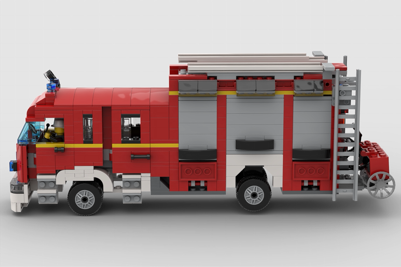 LEGO IDEAS - The French Rescue Truck