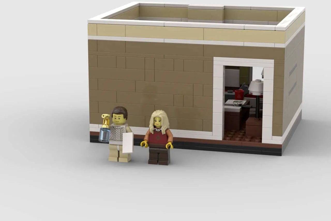LEGO IDEAS - MONK´ S Living Room- 20th Anniversary of MONK