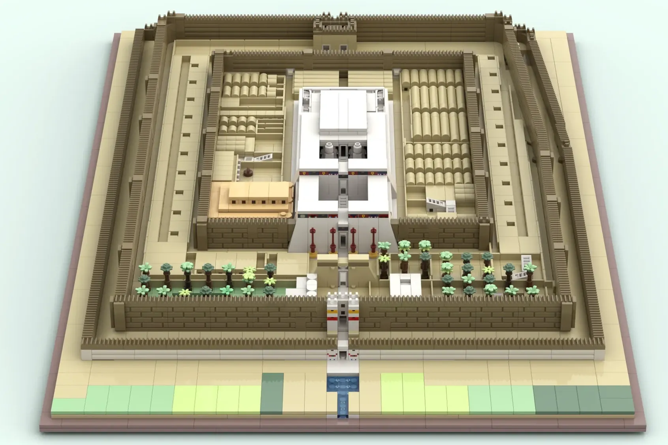 LEGO IDEAS - Medinet Habu: Mortuary Temple of Ramesses III