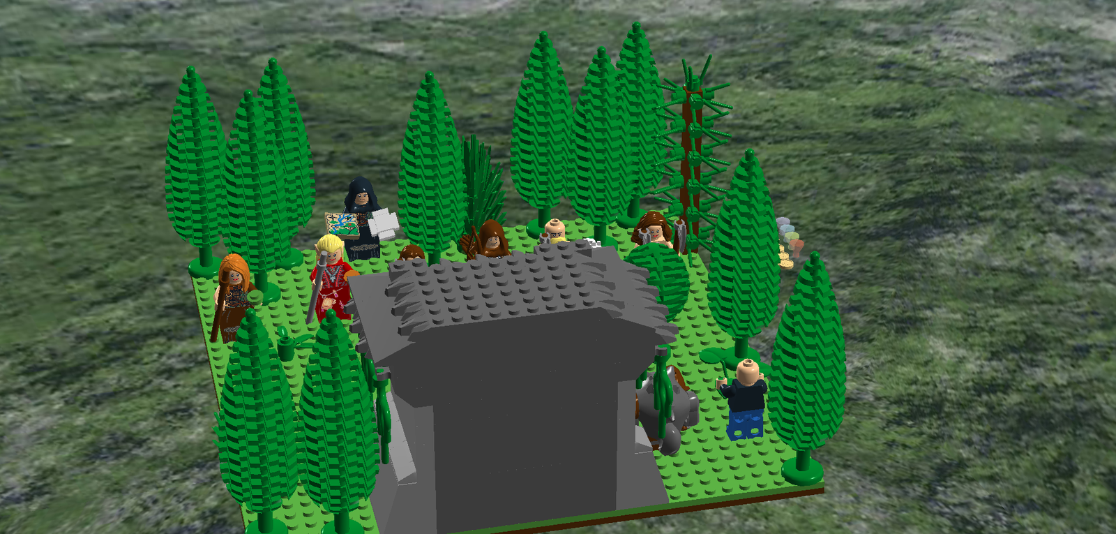 LEGO IDEAS - Motholine Park LARP Event