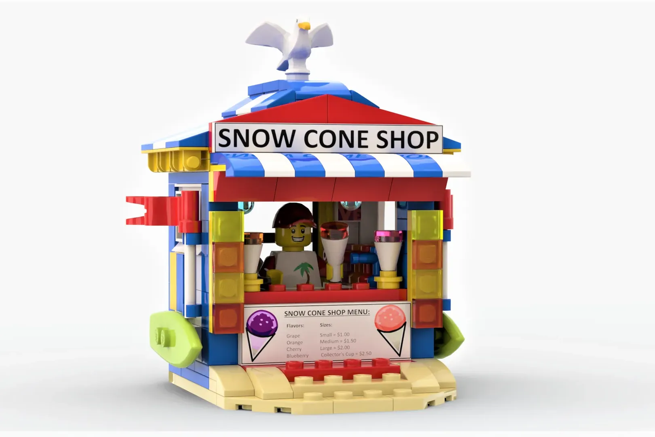 LEGO IDEAS - Snow Cone Shop