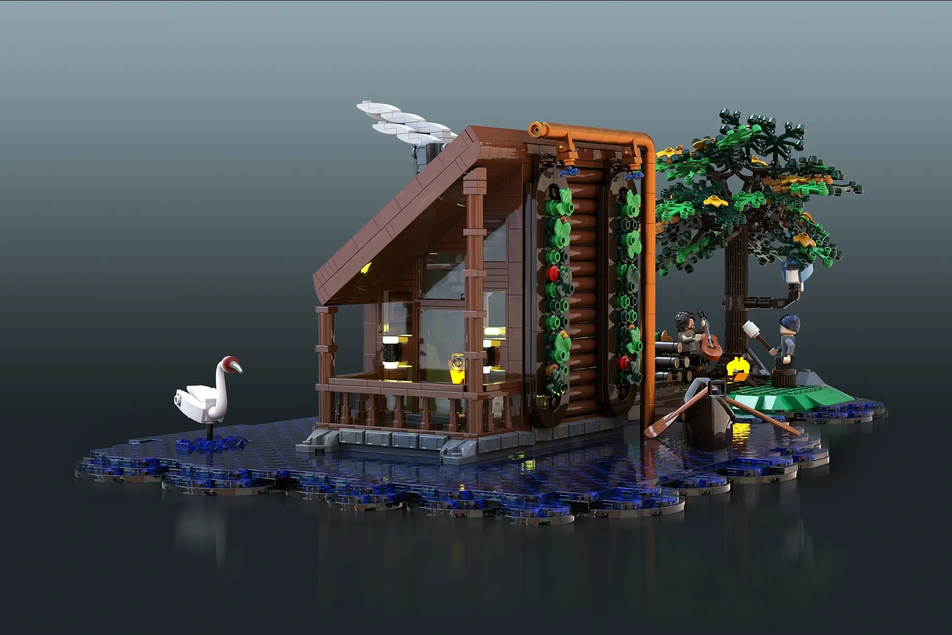 LEGO IDEAS - Off-Grid Eco Hut