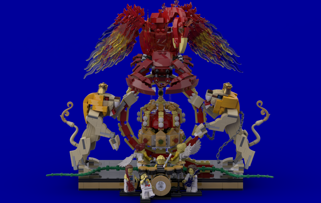 LEGO IDEAS - Queen Crest Legend Tribute