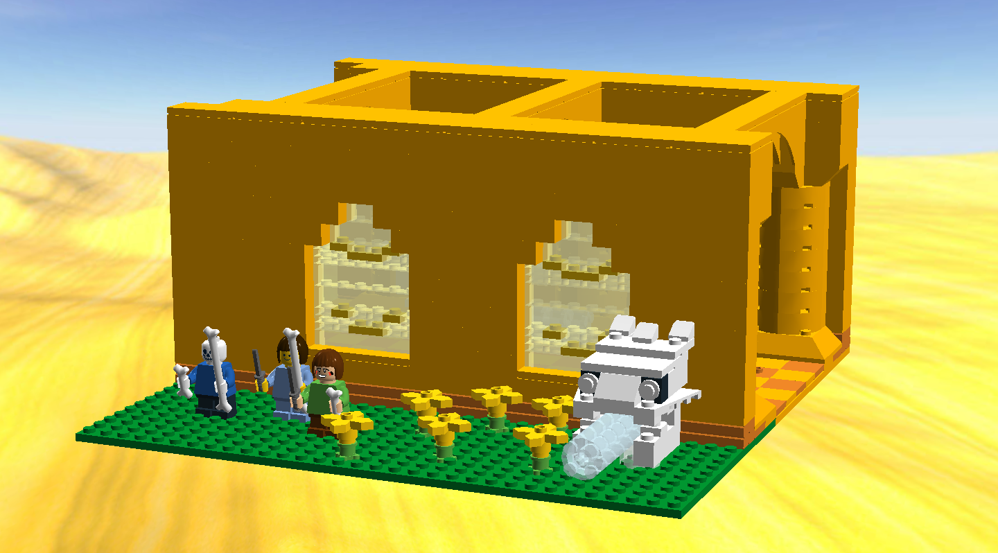 LEGO IDEAS - Undertale Judgement Hall