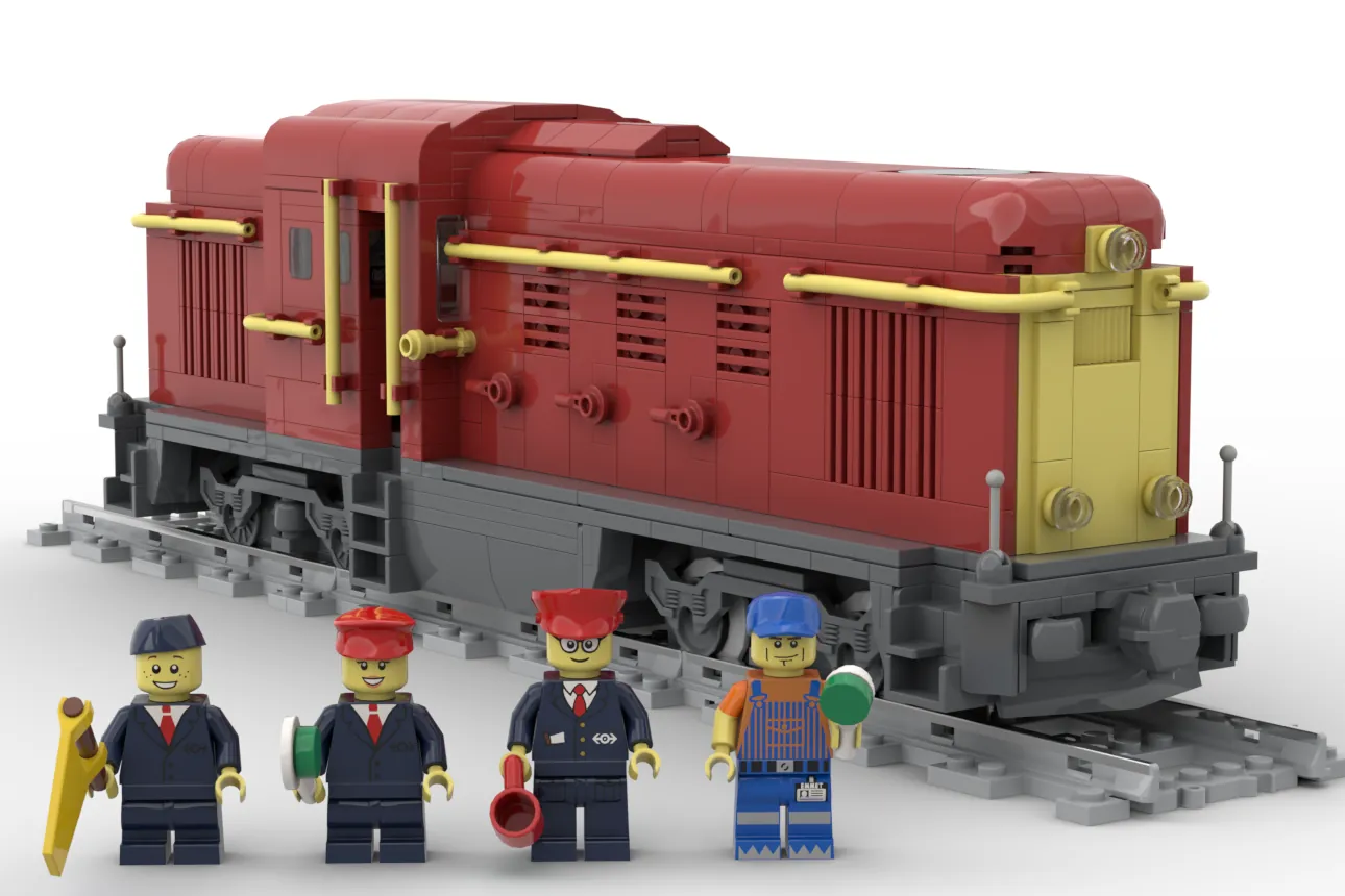 LEGO IDEAS - Children's Railway L45H (Mk45) Locomotive