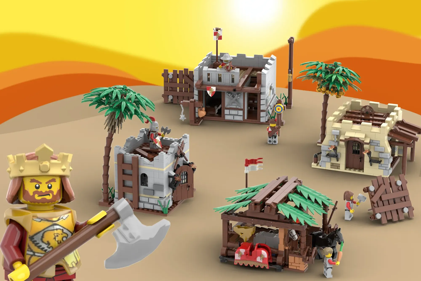 LEGO IDEAS - Lego Stronghold Crusader