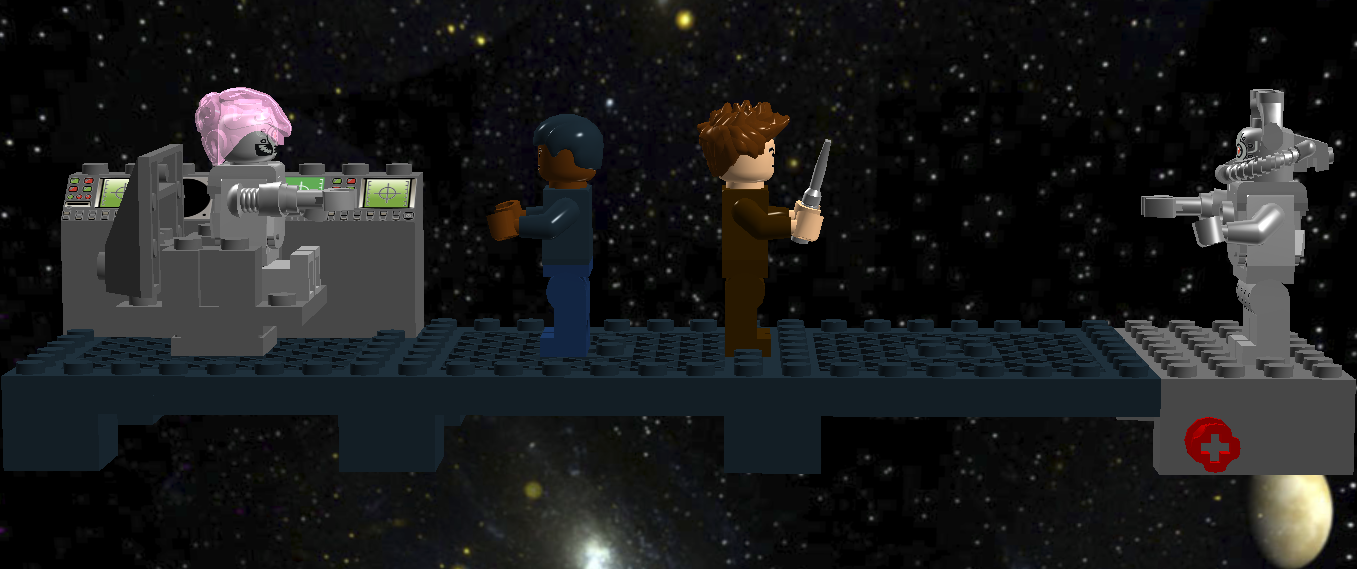 LEGO IDEAS - Doctor Who Escape From The Cybermen.