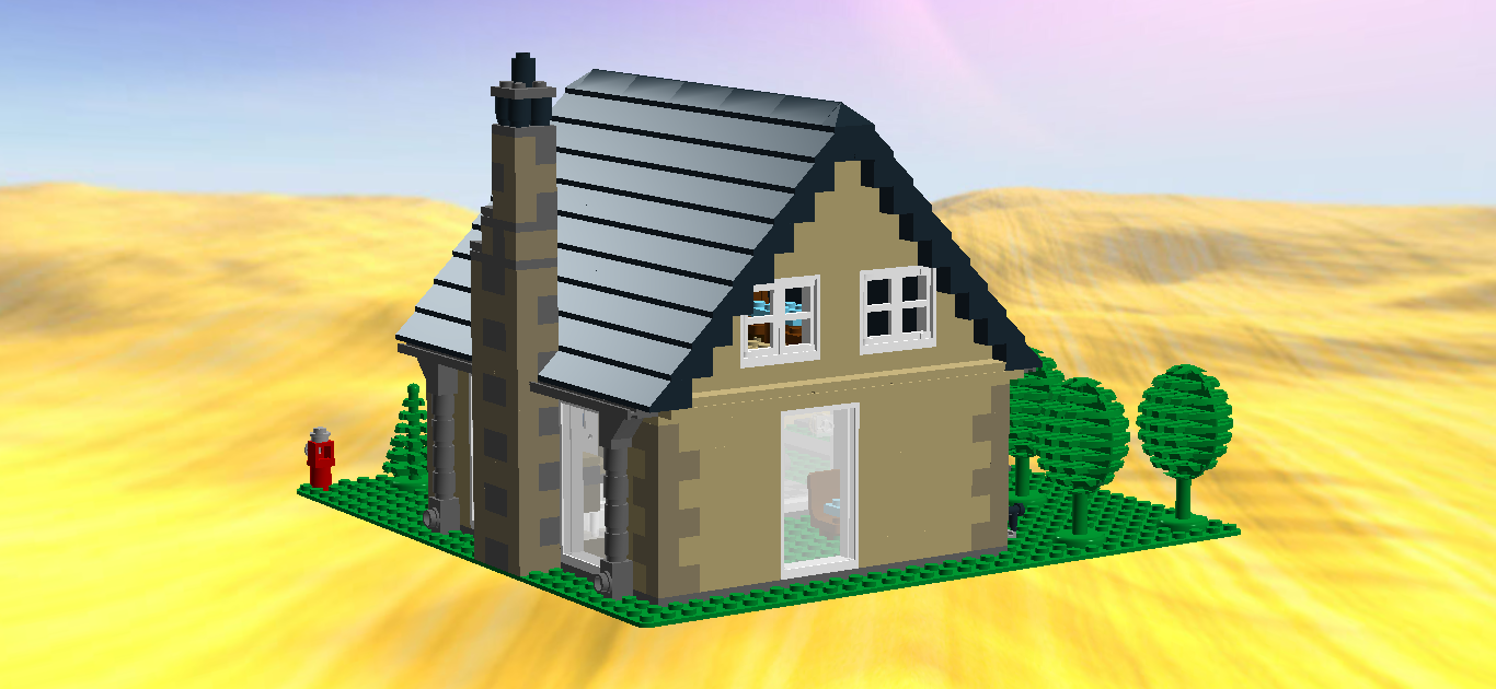 LEGO IDEAS - Small Lego city single-family House