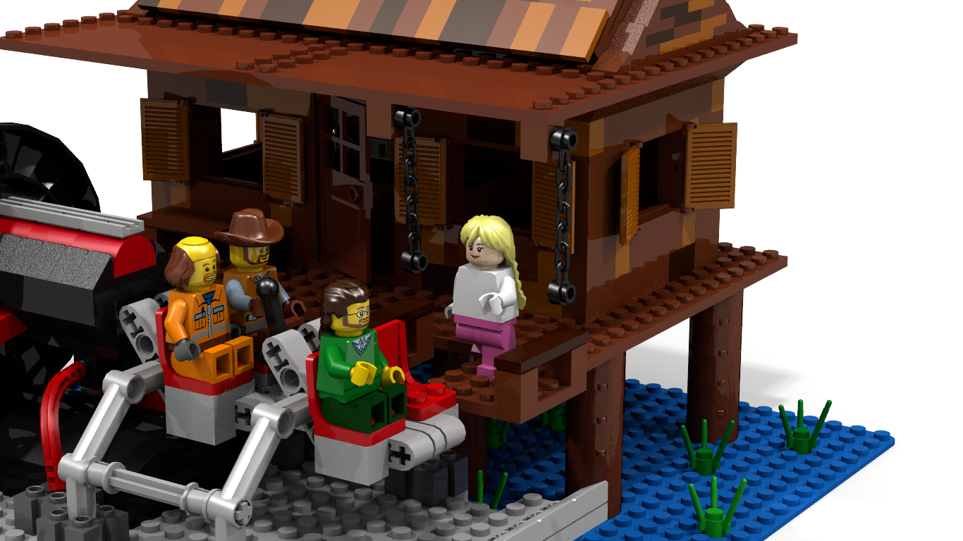 LEGO IDEAS - Swamp Boat Adventure Tours