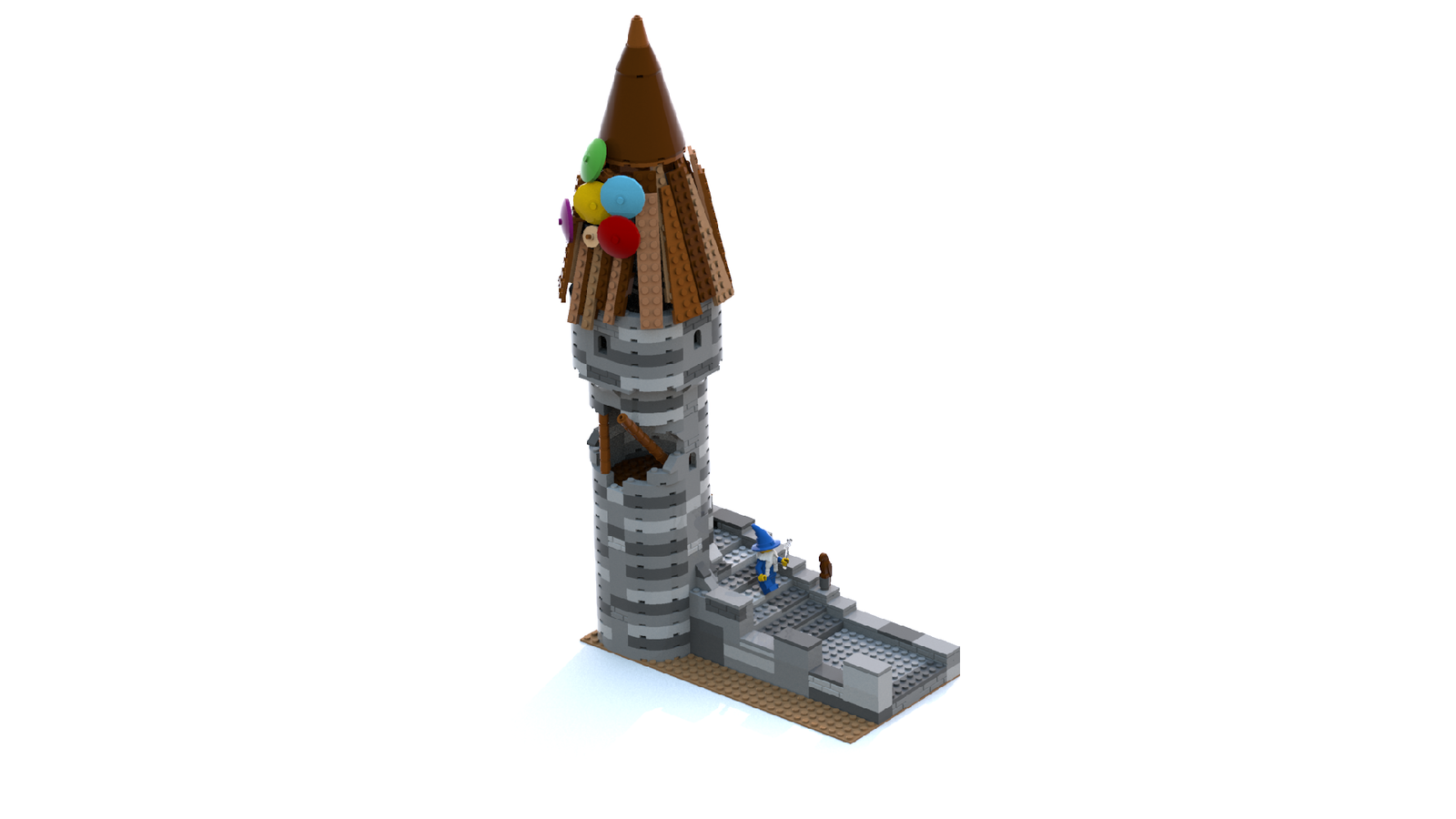 LEGO IDEAS - The Merlin Wizard Tower - The Sword In The Stone