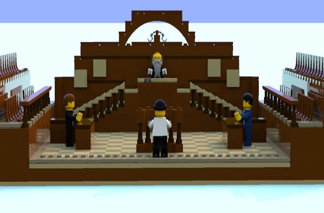 LEGO IDEAS - Court Room