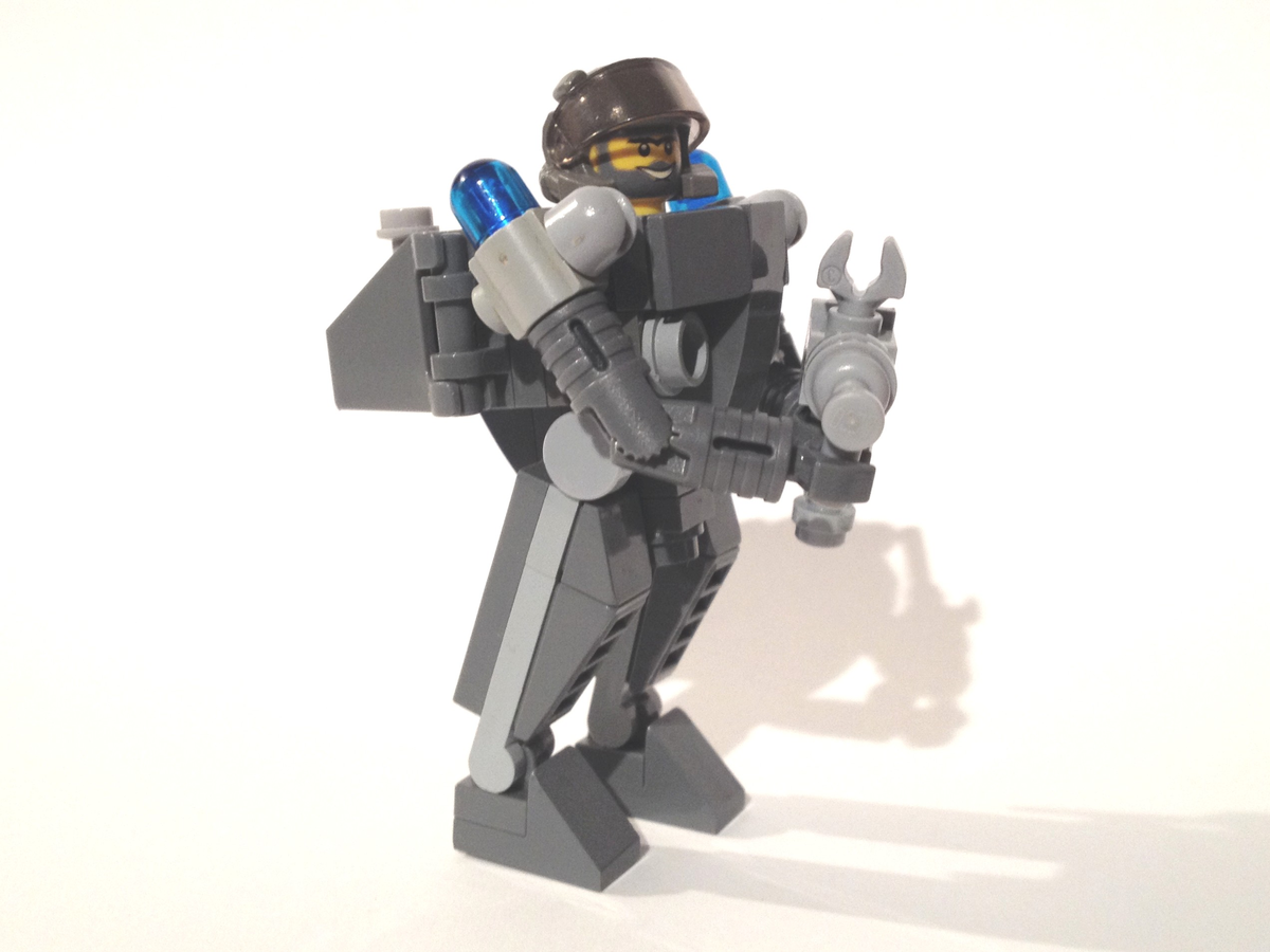 LEGO IDEAS - Police Flying Hardsuit