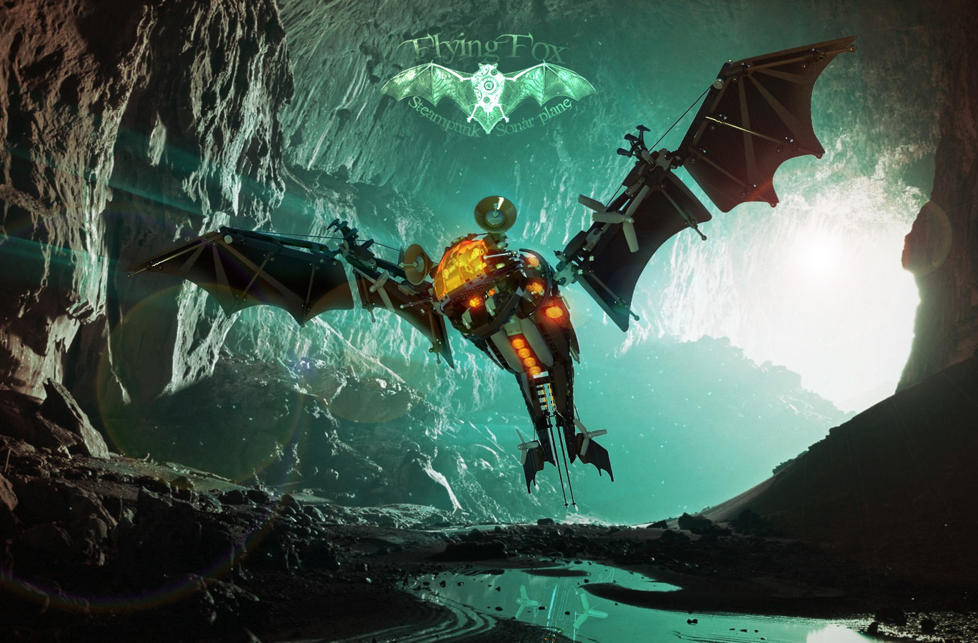 LEGO IDEAS - Flying Fox Steampunk Bat