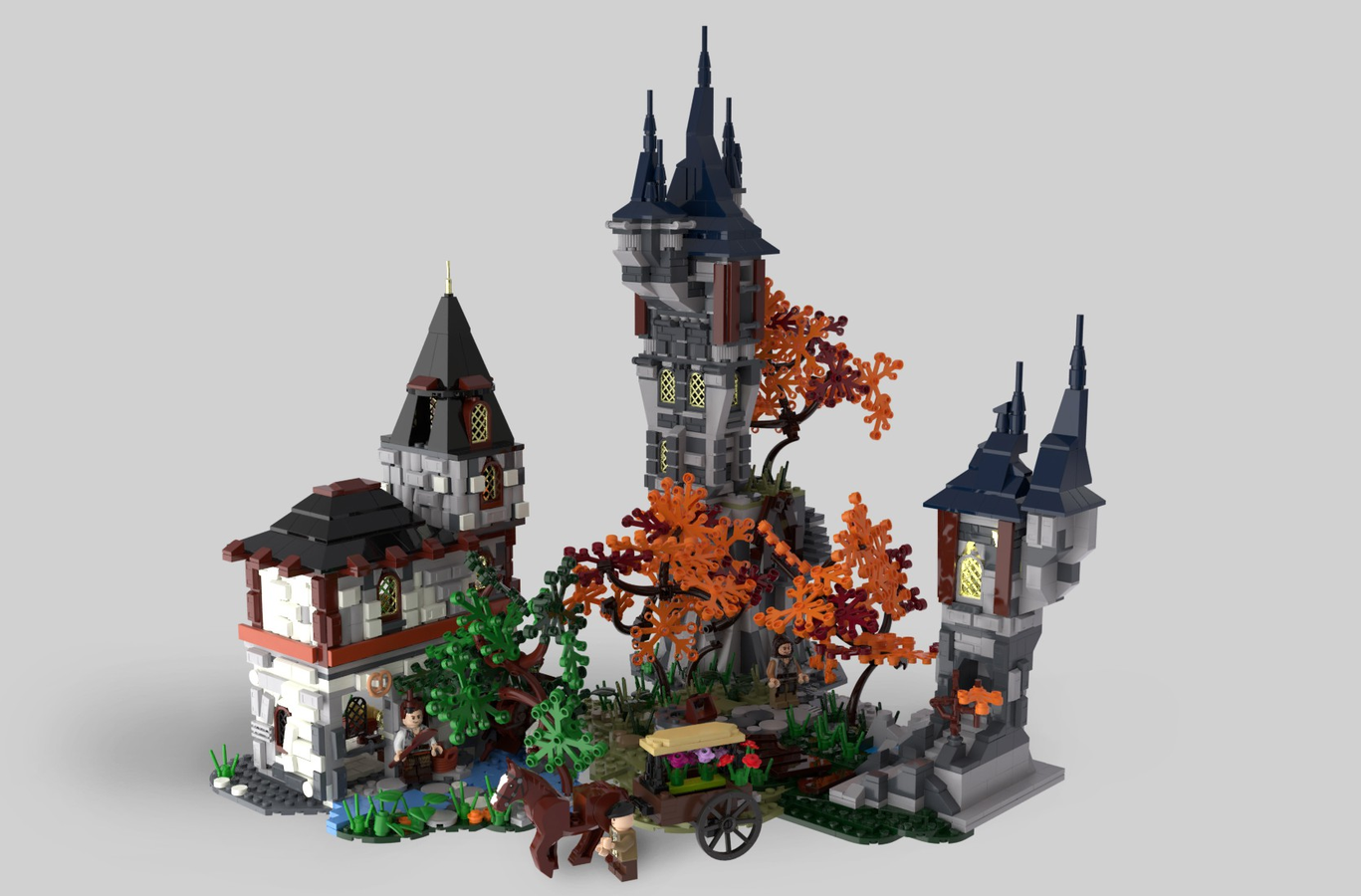 LEGO IDEAS - Medieval Village