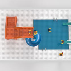 LEGO IDEAS - Swimming Pool