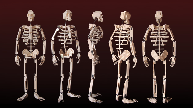 LEGO IDEAS - Posable 22" Skeleton