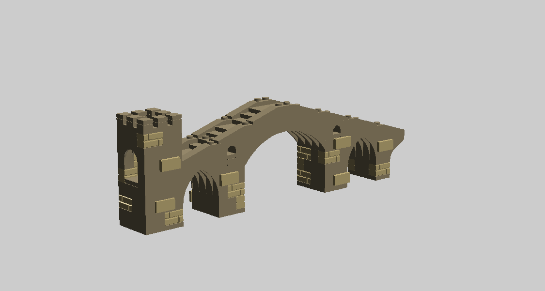 LEGO IDEAS - Bridge Door Medieval City