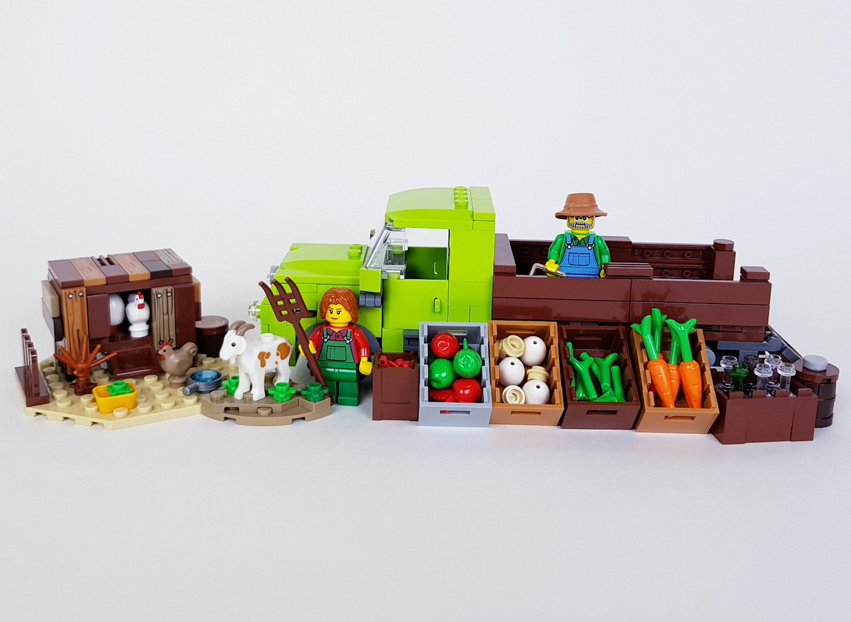 LEGO IDEAS - The Farmer's Van
