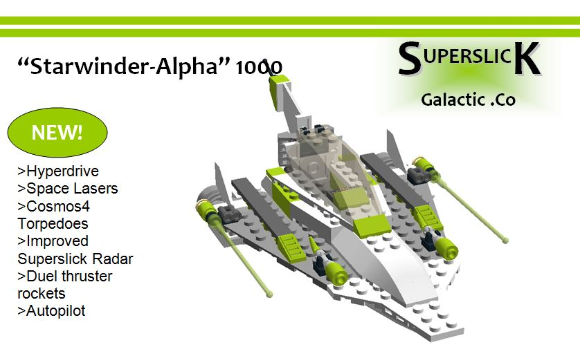 LEGO IDEAS - Starwinder-Alpha 1000
