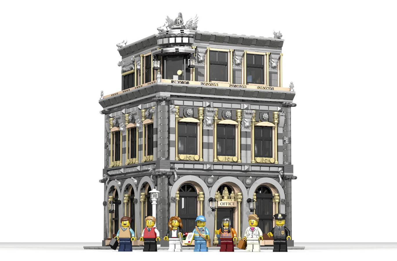 LEGO IDEAS - Modular Office Block
