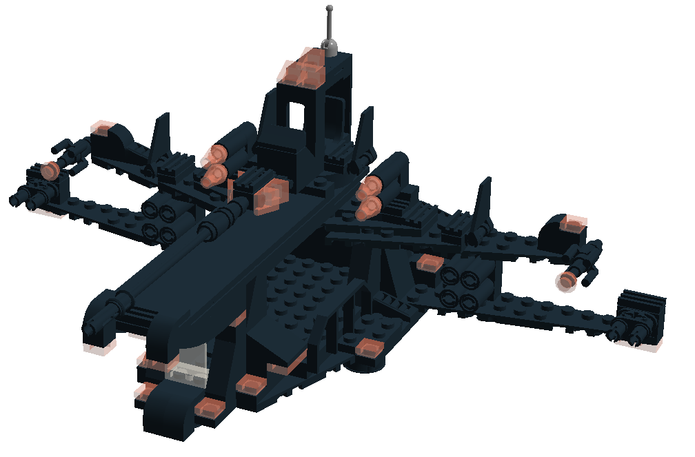 LEGO IDEAS - Aerial Gunship Assault