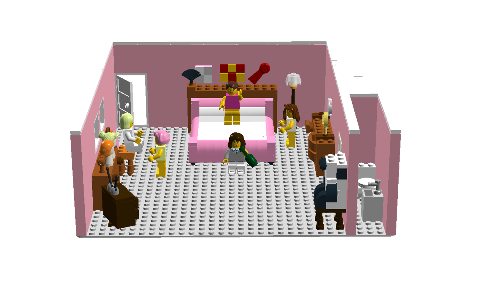 LEGO IDEAS - Frenchie's Sleepover