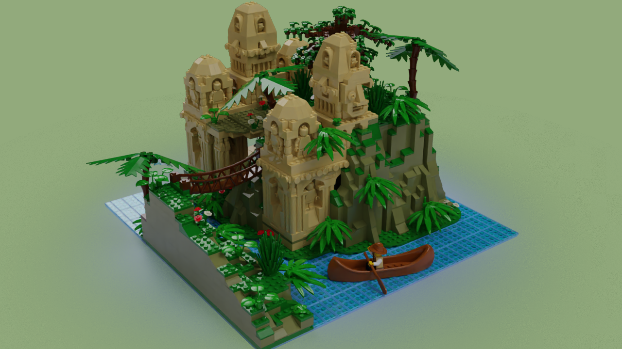 LEGO IDEAS - The Lost Tomb: Tomb of the Golden King