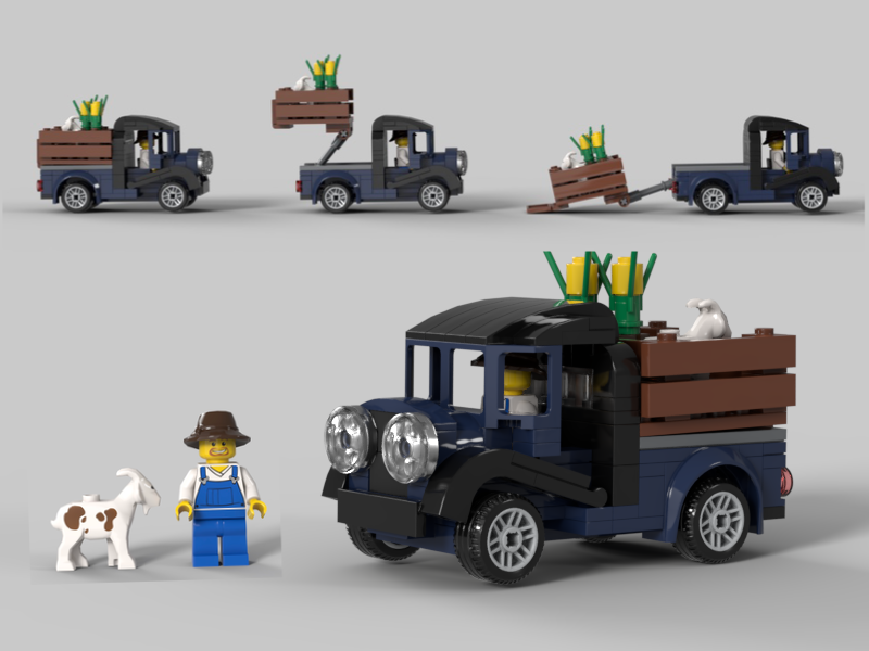 LEGO IDEAS - Farmers Goat Truck