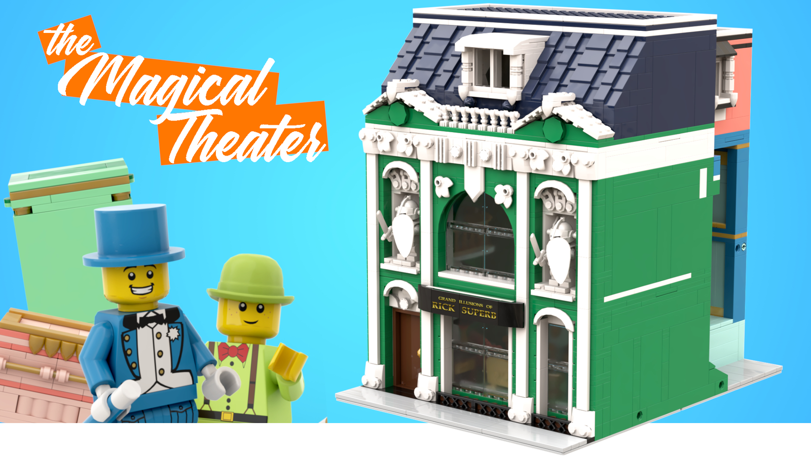 LEGO IDEAS - A Magical Theater - A Real Grand Illusion Show
