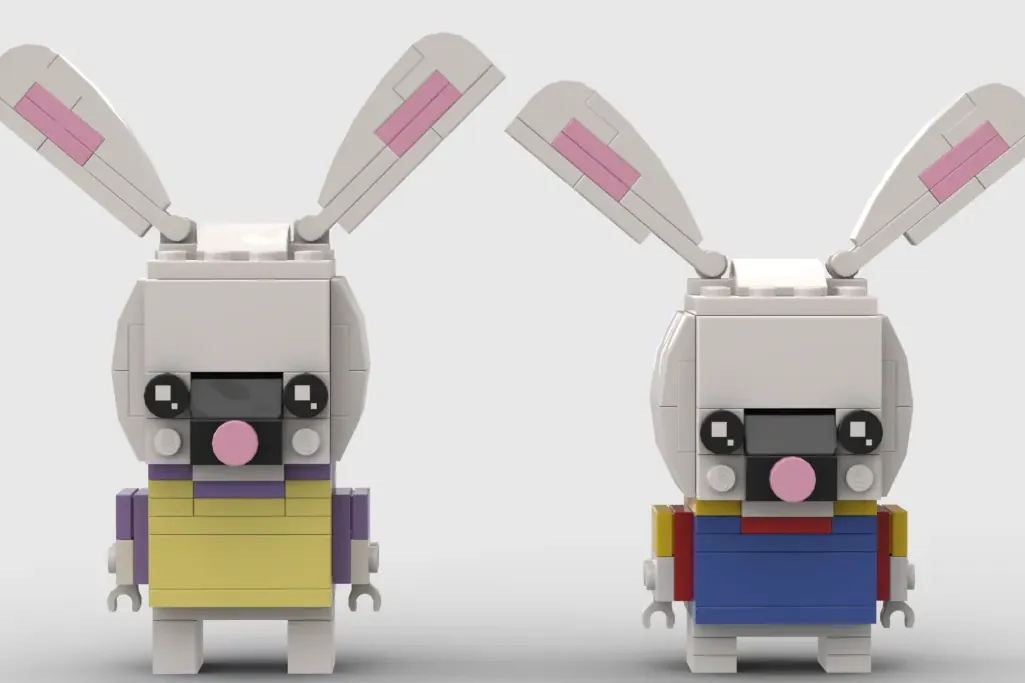 LEGO IDEAS - Max & Ruby BrickHeadz