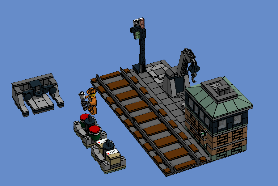 LEGO IDEAS - Lego Train freight balance