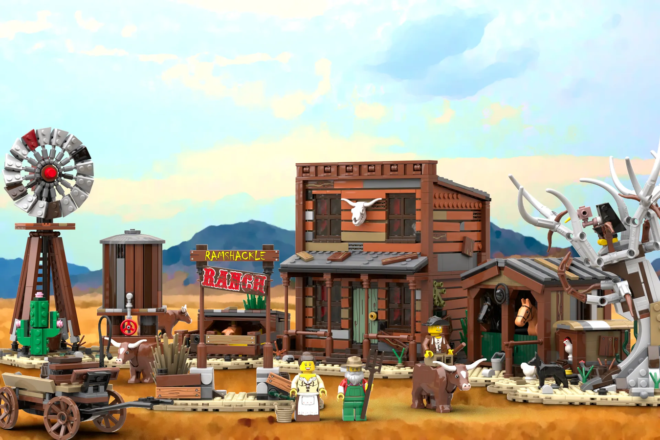 LEGO IDEAS - Ramshackle Ranch