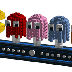 LEGO IDEAS - 3d Pac Man Display