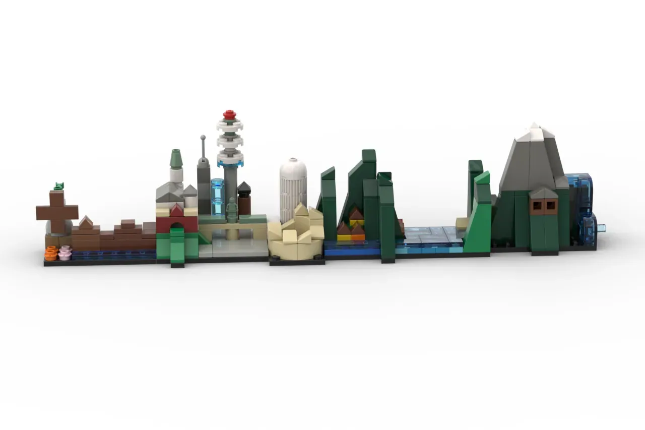 LEGO IDEAS - European Post Cards