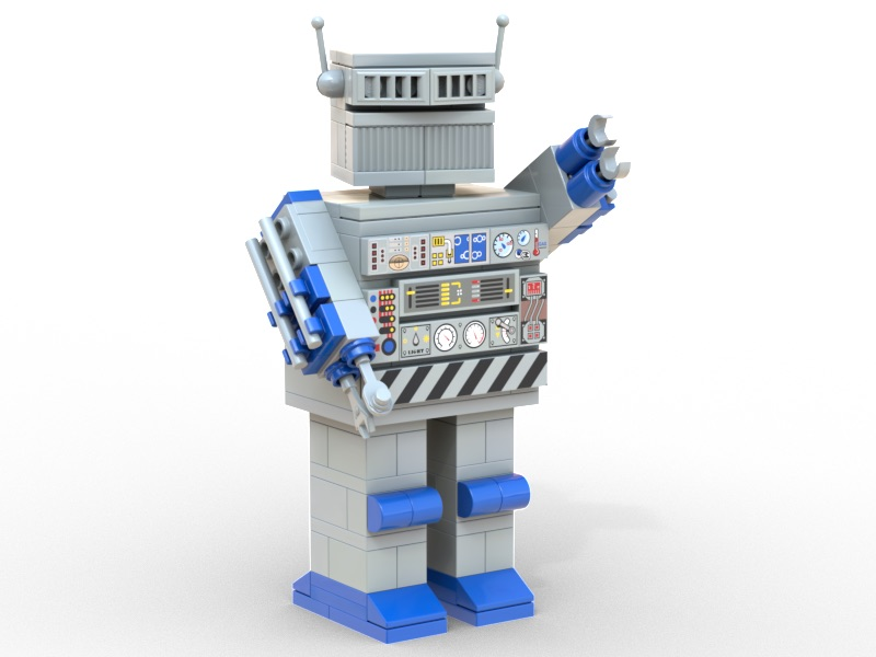 LEGO IDEAS - 1970s Toy Robot