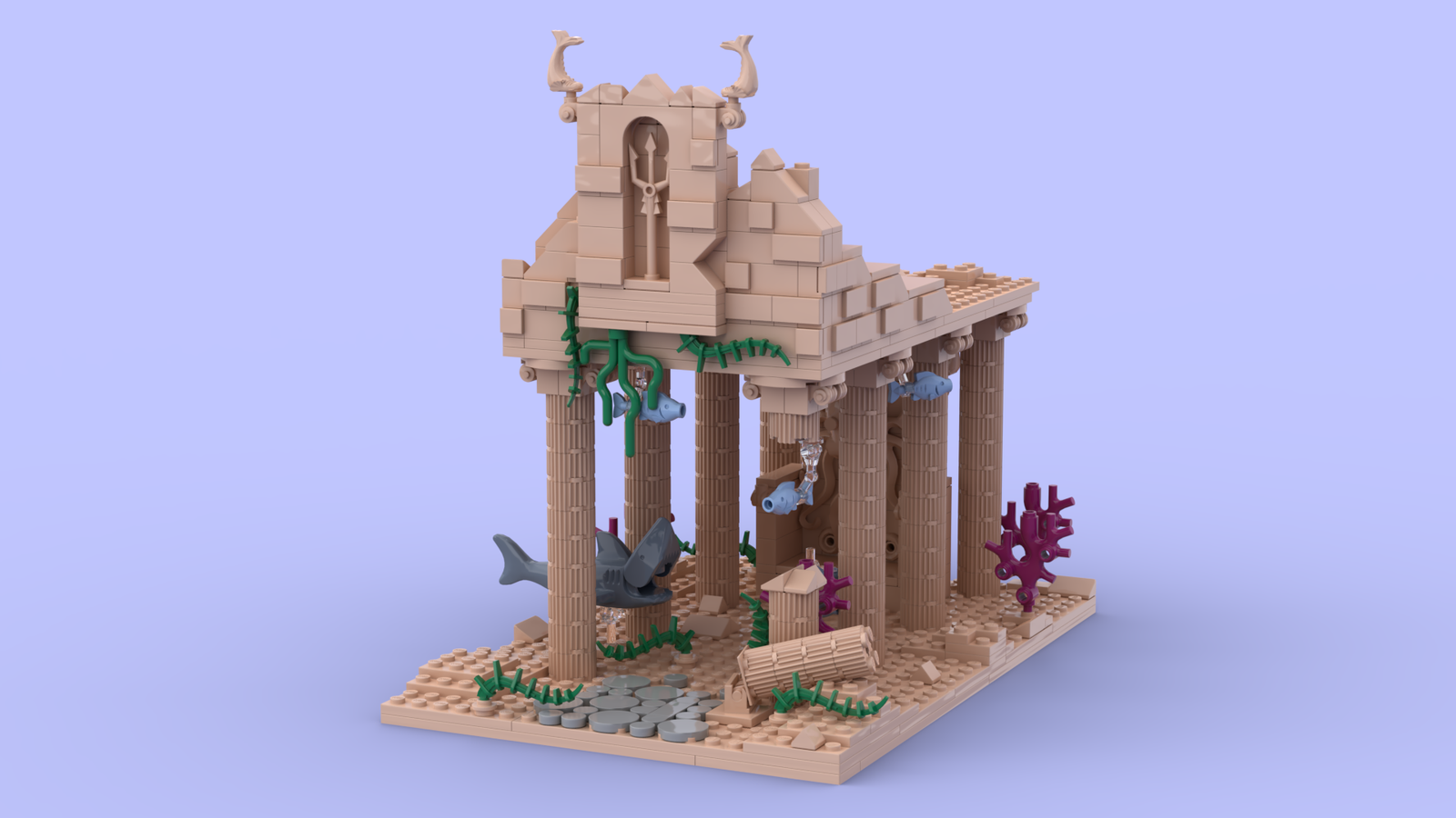 LEGO IDEAS - The Underwater Palace of Poseidon