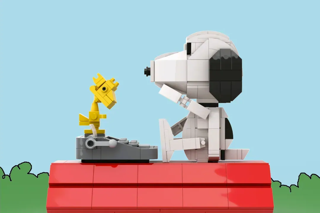 LEGO IDEAS - Snoopy - Novelist