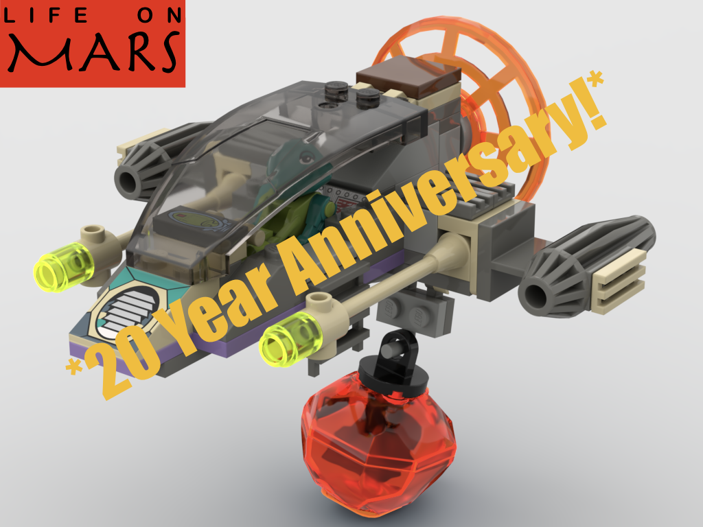 LEGO IDEAS - Life on Mars - 20 Year Anniversary Set - Meteor Carrier