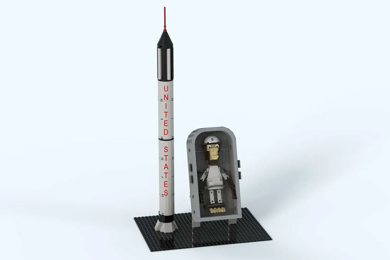 LEGO IDEAS - Ham the Astrochimp