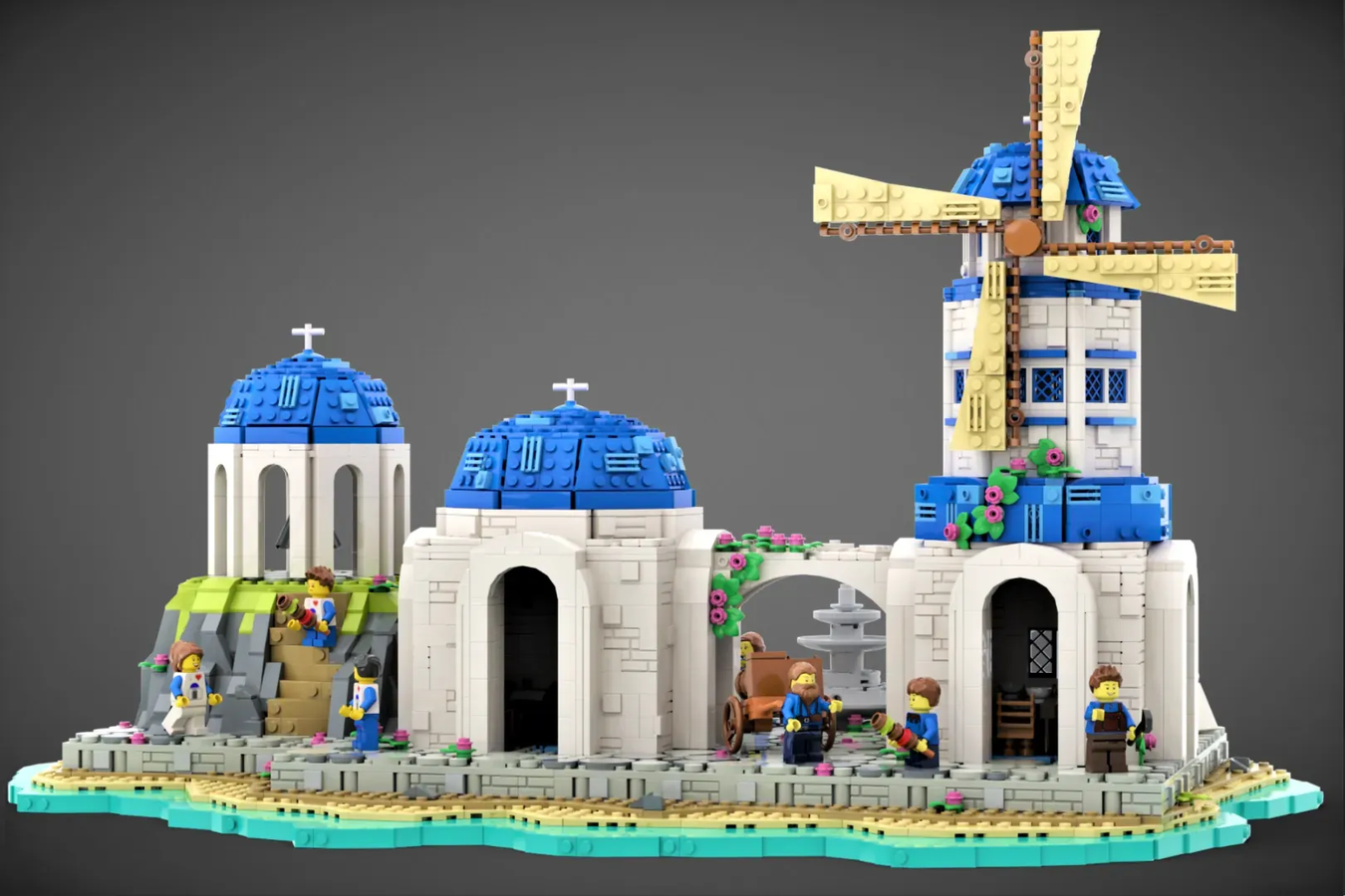 LEGO IDEAS - Santorini, Greece