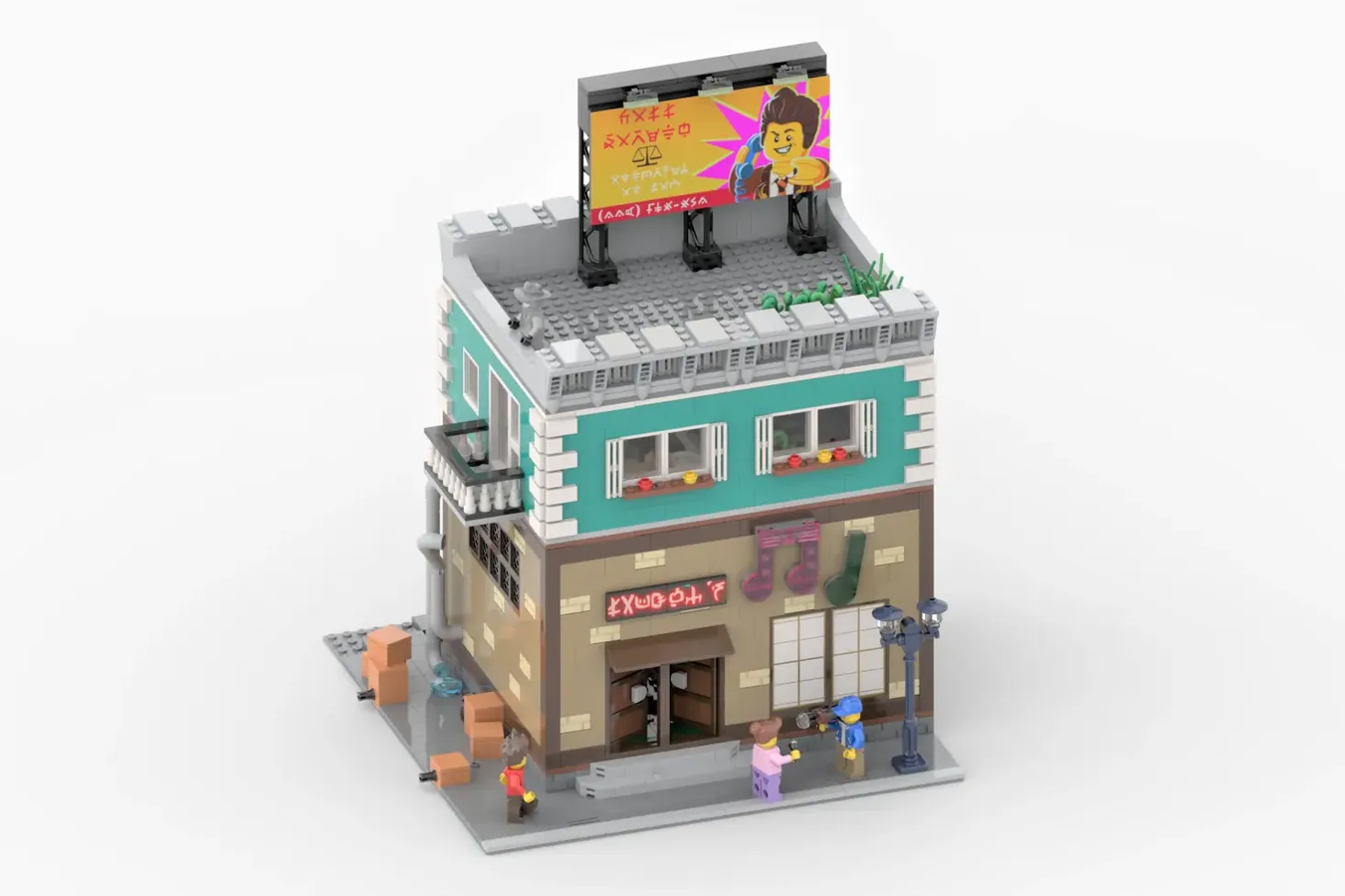 LEGO IDEAS - Ninjago Modular: Laughy's Karaoke Club