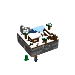 LEGO IDEAS - minecraft snow world!