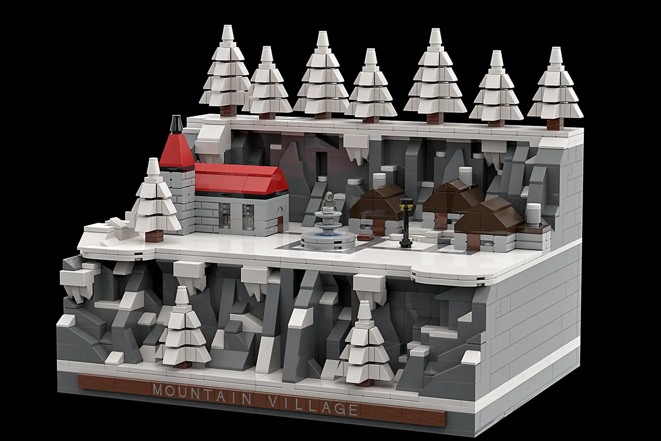 LEGO IDEAS - Winter Mountain Village