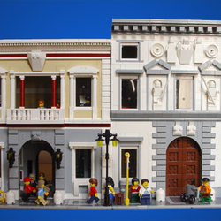 LEGO IDEAS - Italian Style Renaissance Modular Buldings