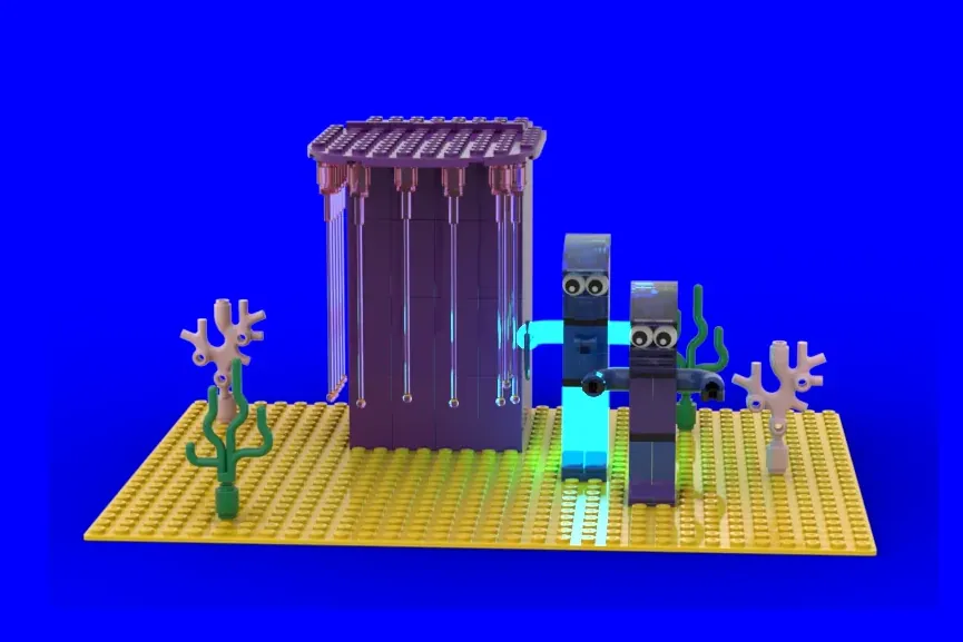 LEGO IDEAS - Bionicle: Toa Gali Mata and Her Child, Toa Herbert Mata