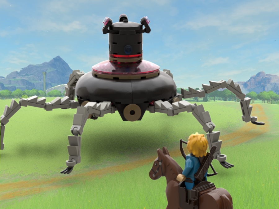 LEGO IDEAS - Link VS Guardian Stalker - The Legend of Zelda: Breath of ...