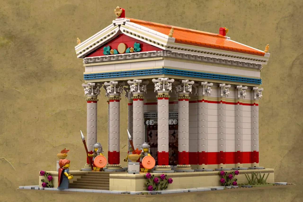 LEGO IDEAS - Ancient Roman Temple