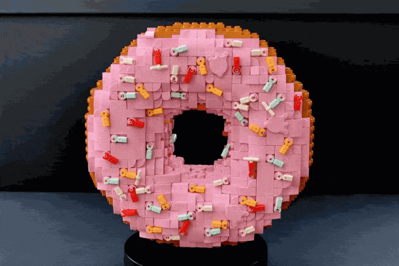 LEGO IDEAS - Sprinkled Donut