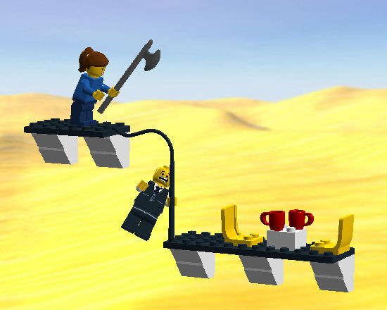 LEGO IDEAS - Playable whiteboard/fridge magnet