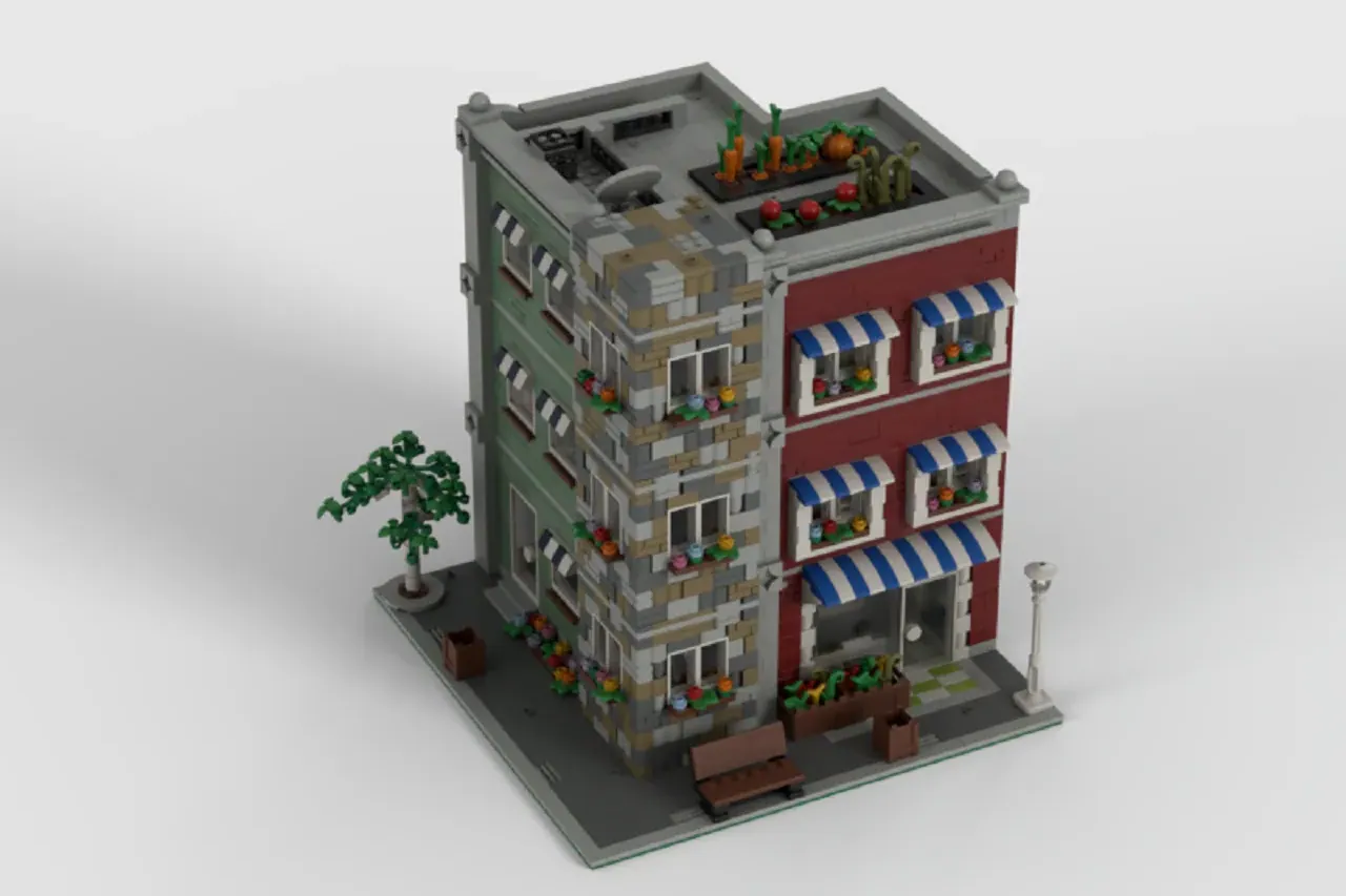 LEGO IDEAS - The City-Side Shopping Center